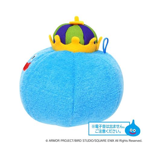 Dragon Quest King Slime Squeaky Sound Plush Toy Reissue Nin Nin