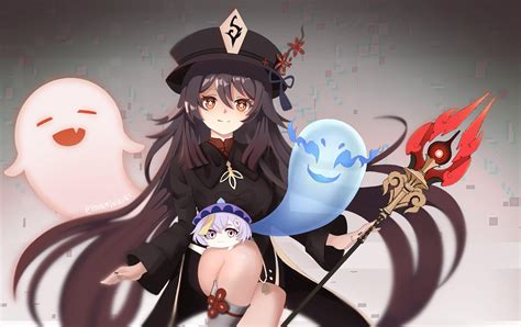 Hutao Qiqi R Genshin Impact