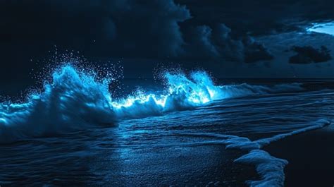 Blue Night Water