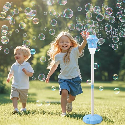 Aiersa Bubble Stand Machineheight 47 Inches Stand Up Automatic Bubble Machine For