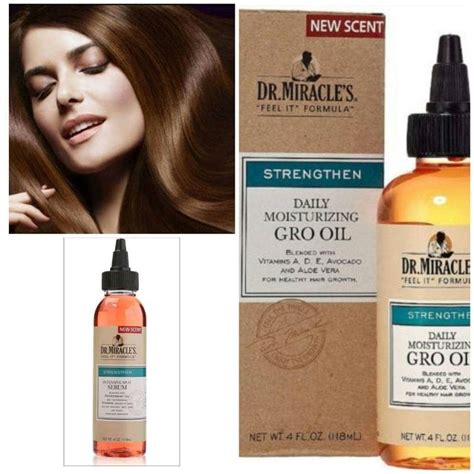 Dr Miracle Oil Moisturizing Gro Hair Oil Strengthen Daily Oil Shop
