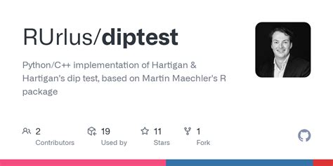 GitHub RUrlus Diptest Python C Implementation Of Hartigan Hartigan S Dip Test Based On
