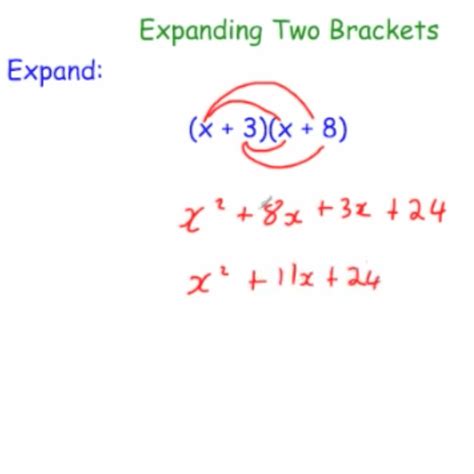 Expanding Two Brackets Video Corbettmaths