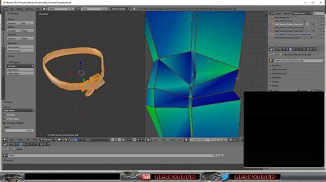 Fantasy Project Uma Female Clothing Creation More Cont Gamedev Unity3d Blender Part 13