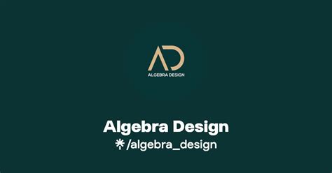 Algebra Design Instagram Facebook Linktree Algebra Design Instagram Facebook Linktree