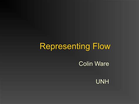 Pdf Visual Thinking Colin Ware Lectures 2013 2 Flow Visualization Dokumen Tips
