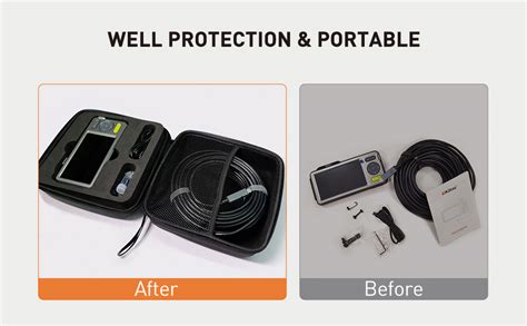 Dxztoz Original Endoscope Case Borescope Carrying Bag For