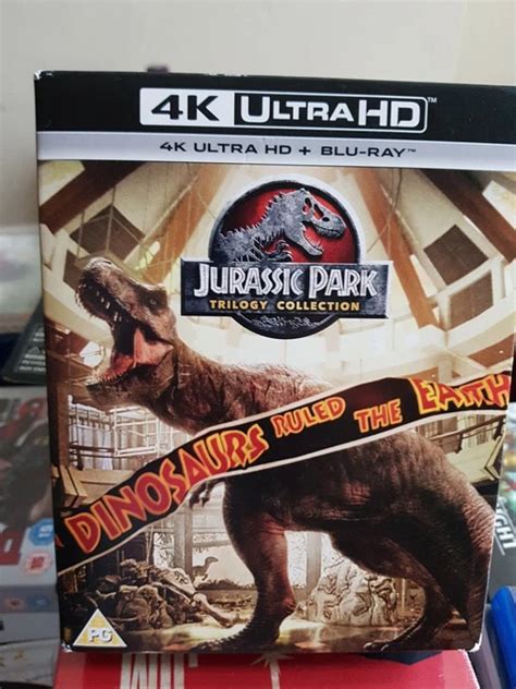 Jurassic Park Trilogy Collection 4k Ultra Hd Blu Ray £3800