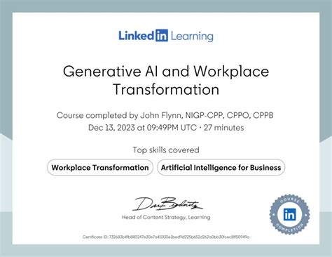 john flynn nigp cpp cppo cppb on linkedin certificate of completion