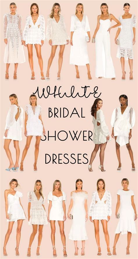 50 White Bridal Shower Dresses For Brides 2024 Randr White Bridal
