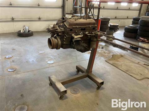 Chevrolet 350 Engine Wengine Stand Agriculture Bigiron