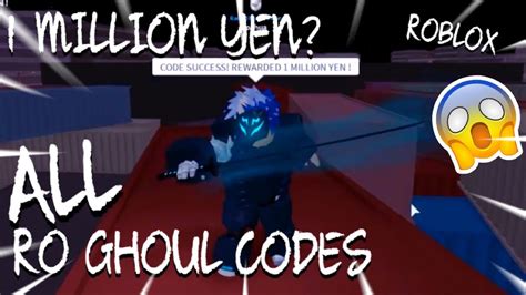 RO GHOUL CODES MAY 2019 YouTube
