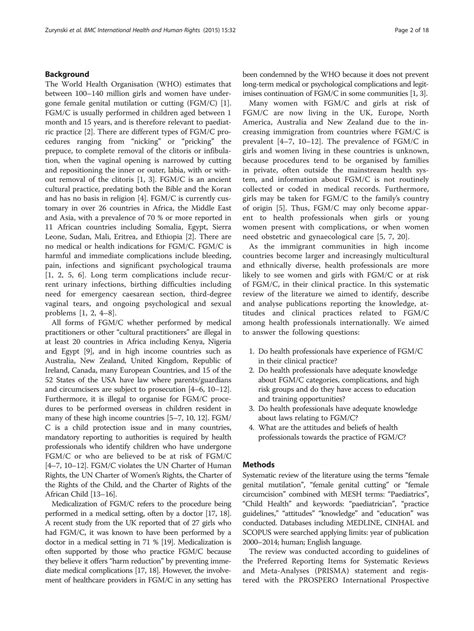 SOLUTION Female Genital Mutilation And Cutting A Studypool