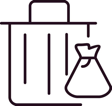 Garbage Vector Icon Vector Art At Vecteezy