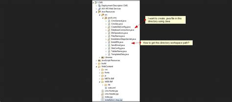 Java How To Get Package Directory Workspace Path Eclipse Stack Overflow
