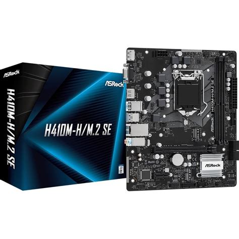 Jual Motherboard Asrock H410m H M 2 Se Socket Intel Lga 1200 Gen 10