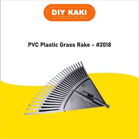 Pvc Grass Raker 44cm X 44cm High Quality Kepala Pencakar Cakar
