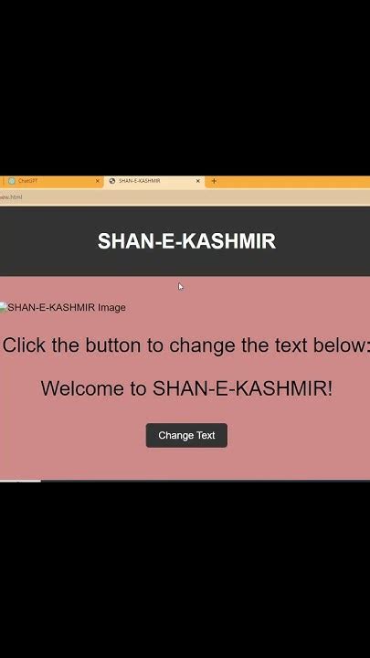Designing Text Shan E Kashmir Html Css Javascript Coding Html