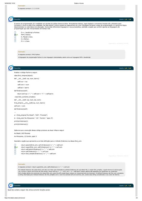 Paradigmas De Ling De ProgramaÇÃo Em Python Análise E Desenvolvimento