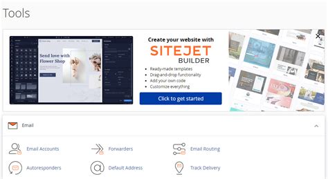 Sitejet Builder Removal Cpanel