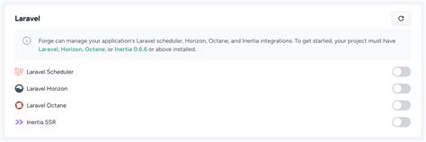 应用程序 Laravel Forge 中文