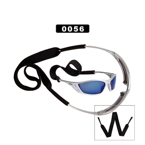 Sunglass Floater Strap 24 Inch 0056 1 Doz Black Color