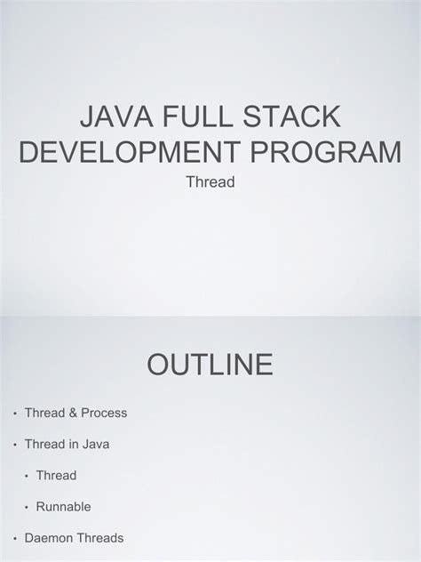 java thread pdf method computer programming process computing