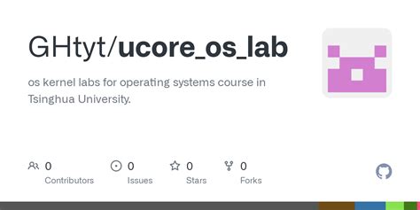 GitHub GHtyt Ucore Os Lab Os Kernel Labs For Operating Systems Course In Tsinghua University
