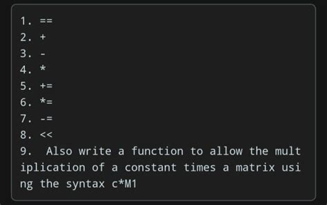 Solved With The Class Above I Need To Create The Following Chegg