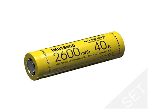 Battery IMR 18650 2600mAh Set Knivesandtoolshome Com