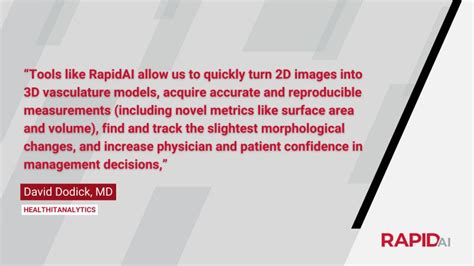 Rapidai On Linkedin Using Artificial Intelligence For Aneurysm Rupture Risk Monitoring