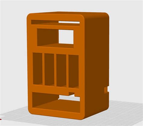 Raspberry Pi 4 Cluster Case By Justin Download Free Stl Model