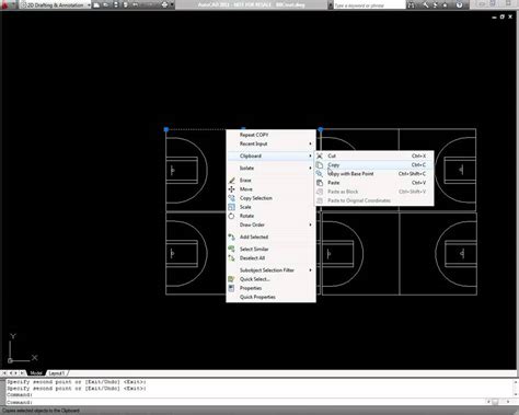 Autocad Basic Editing Functions Youtube