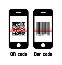 Zebra Silhouette With Bar Code Royalty Free Vector Image