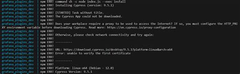 Grafanae2e Unable To Verify The First Certificate · Issue 72534 · Grafanagrafana · Github