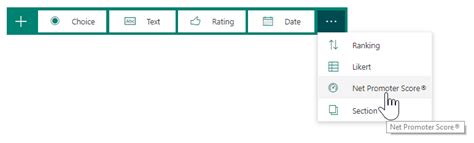Using Net Promoter Score In Forms Pro Surveys Megan V Walker