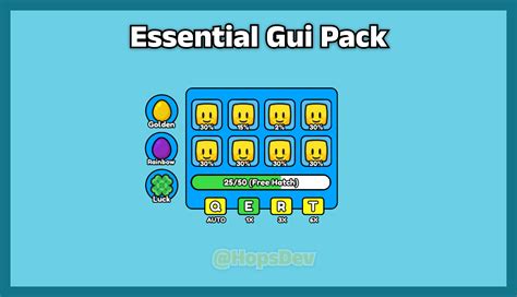 Essential Gui Pack By Hopsdev