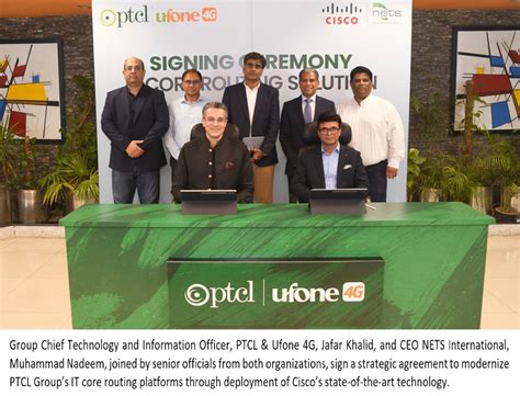 Ptcl Group Partners With Nets International To Modernize It Core
