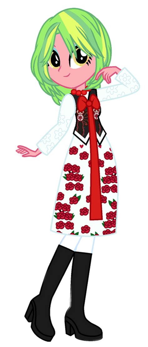 EQG: Lemon Zest in her Goral dress by SpiralArchives5688 on DeviantArt
