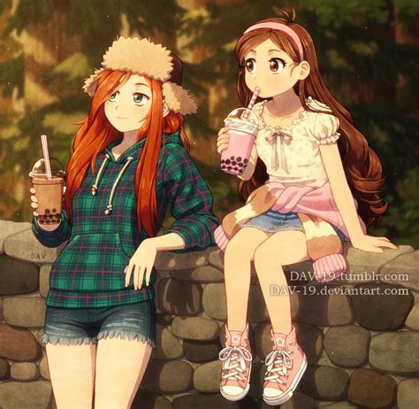 Gravity Falls Anime Wendy