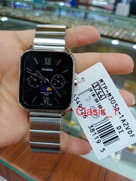 Promo Original 100 Casio Mtp M305d 1a2vdf Jam Tangan Pria Analog Mtpm305d Mtp M305d 1a2