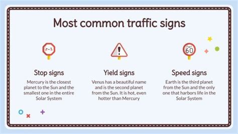 Traffic Signs Google Slides PowerPoint