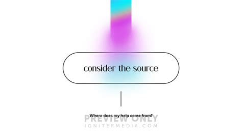 Consider The Source Title Graphics Procontent