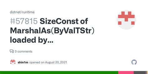 SizeConst Of MarshalAs ByValTStr Loaded By MetadataLoadContext Always Returns Zero Issue