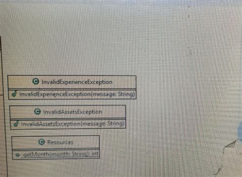 E InvalidExperienceException Chegg Com
