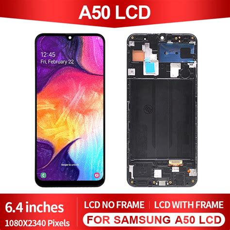 6.4 Inch A505 Display For Samsung Galaxy A50 LCD Touch Screen Digitizer ...