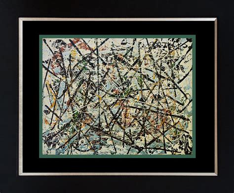 Sold Price Jackson Pollock Color Plate Lithograph November 6 0119 9
