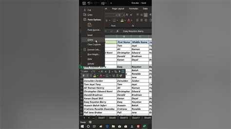 Excel🔥magic In Excel🔥excel Hacks Shorts Computer Skills Tricks