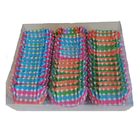 قیمت و خرید کاغذ شیرینی پزی مدل مافین طرح مربع مجموعه 585 عددی