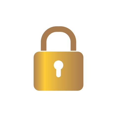 Lock Vector Illustration Icon 21497289 Vector Art At Vecteezy